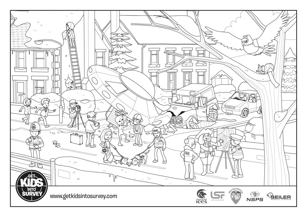 Real Crime Scene Coloring Coloring Pages